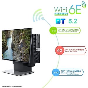 Dell Optiplex 7060 SFF Desktop Computer PC | Intel 8th Gen i7-8700 (6 Core) | 16GB DDR4 Ram 512GB NVMe M.2 SSD | Built-in WiFi 6E & Bluetooth 5.2 | Windows 11 Pro | Wireless Keyboard & Mouse(Renewed)
