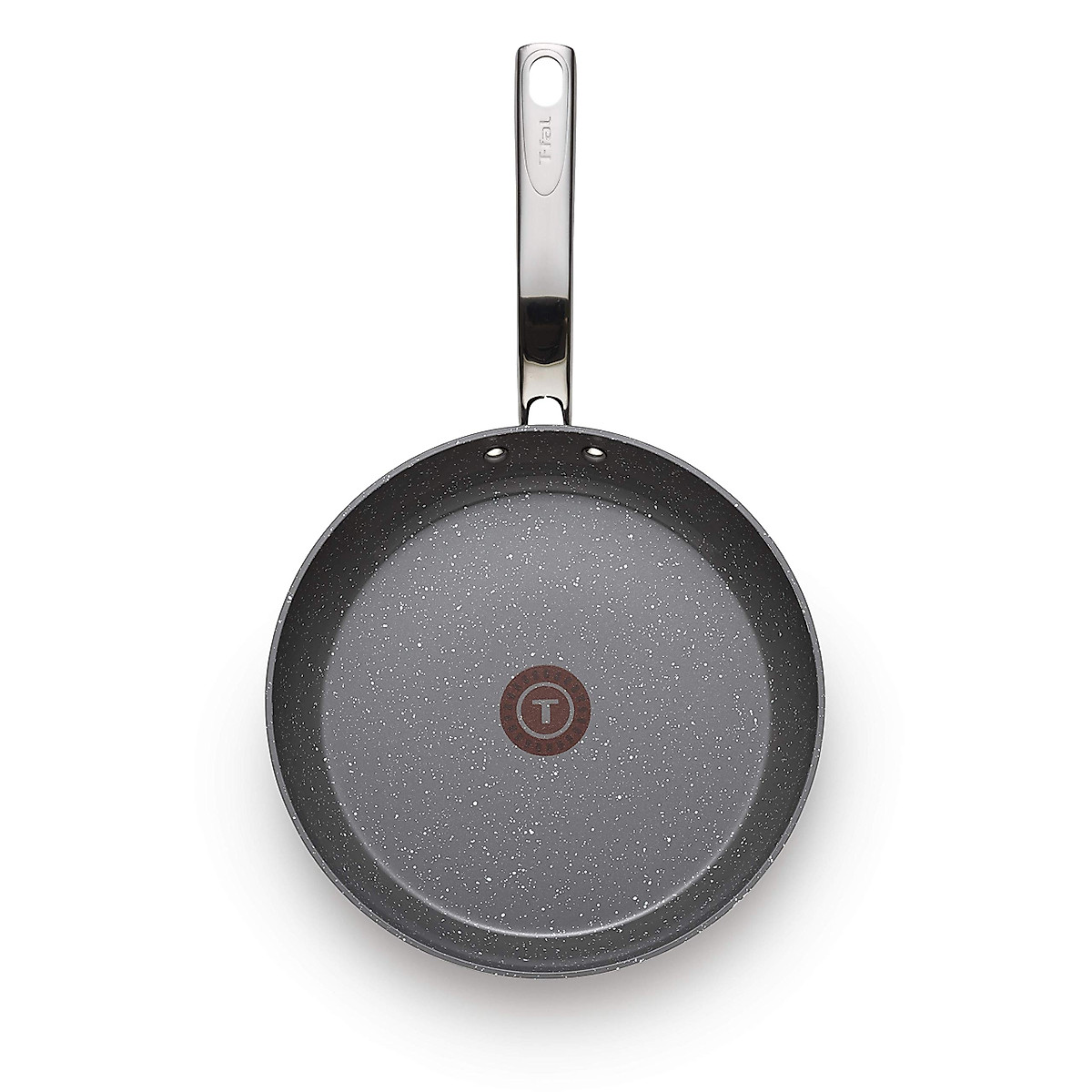 T-fal Endura Ceramic Nonstick Omelet Pan 8, 10.5 Inch, Oven Broiler Safe 500F, Cookware, Pots and Pans Grey