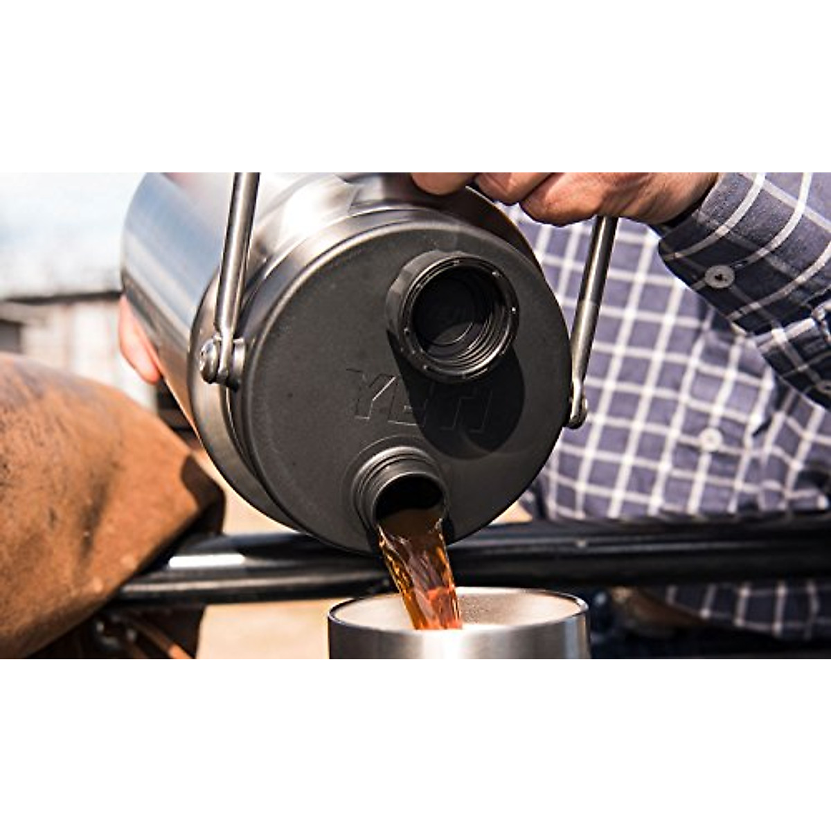 YETI Rambler Vacuum Insulated Stainless Steel Half Gallon Jug with MagCap, Stainless Steel