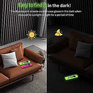 [3 Pack] Remote Cover for Firestick Remote (3rd Gen) Anti Slip Silicone Protective Case Cover Compatible with Fire TV FireStick 4K / 4K Max Voice Remote