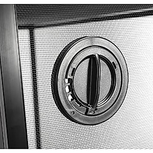 Toxirium Reptile Screen Cage 66 Gallon 39" x 20" x 20" Reptile Terrarium Habitat for Chameleon, Wide Breeding Area with Open Doors Lock