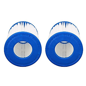 RvSky Garden Kit 2Pcs Children's Pool Filter Washable Swimming Pool Filter Spa Filter Replacement for Hot Tubs