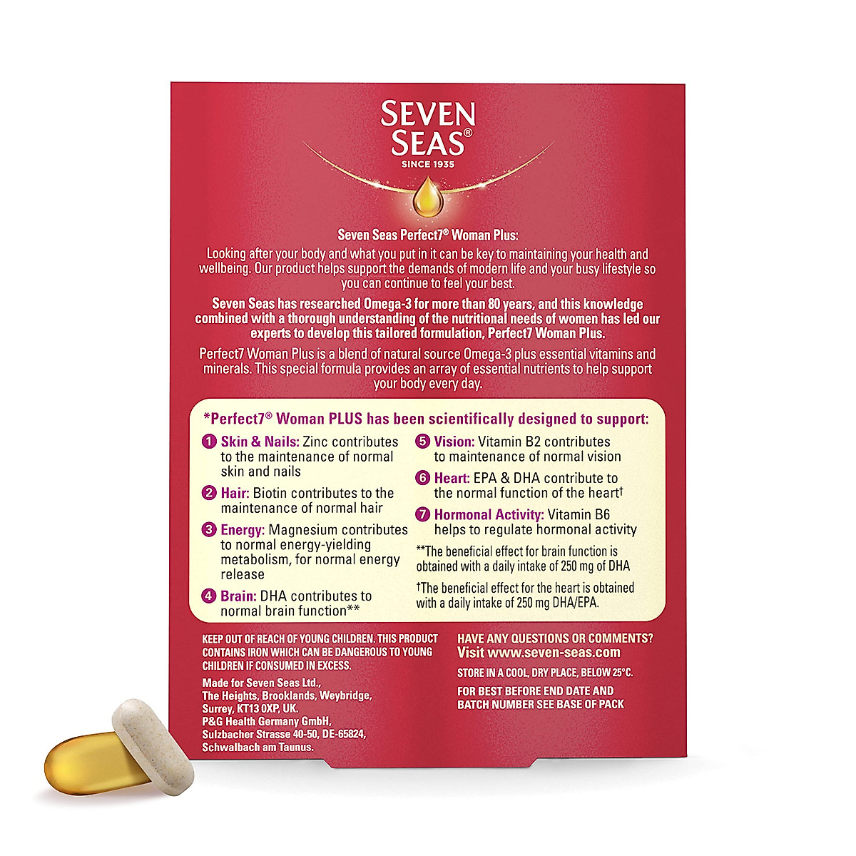 Seven Seas Perfect 7 Woman 30 Sachet