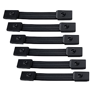 Woogim 7.1 Inch Guitar Amplifiers Long Black Rubber Speaker Cabinet Strap Handle