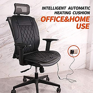 KINGLETING Heated Seat Cushion with Pressure-Sensitive Switch,Heat Seat Cover for Home, Office Chair and More