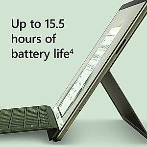 Microsoft Surface Pro 9 (2022), 13" 2-in-1 Tablet & Laptop, Thin & Lightweight, Intel 12th Gen i5 Fast Processor for Multi-Tasking, 8GB RAM, 256GB Storage with Windows 11, Forest