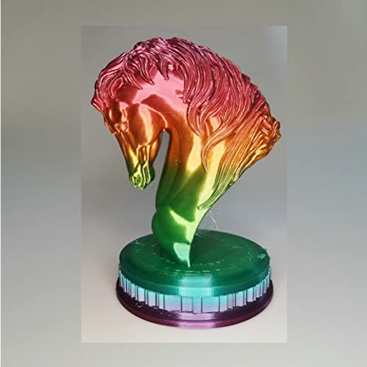 Stronghero3D PETG 3D Printer Filament 1.75mm Rainbow 1kg for Anet Creality Ender3 Prusa