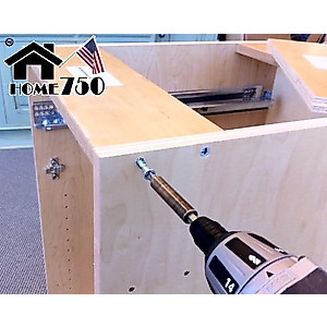 7 mm x 50 mm Highpoint Confirmat Screws, Pozi-Flat Head, Zinc Finish (50)