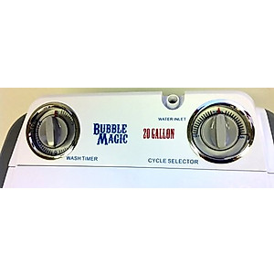 20 Gallon Bubble Magic Washing Machine + Bubble Magic Ice Hash Extraction 8 Bags Kit