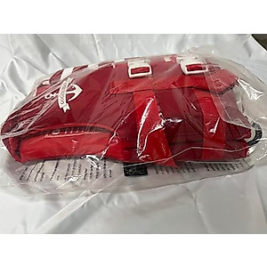 Toddler Swim Vest Floaties for Kids with Adjustable Safety Strap for Learn to Swim Children, Stripes Red S Age 1-3