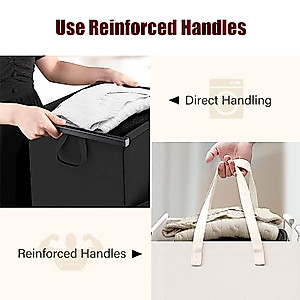 Aowos Laundry Basket, 112L Large Double Laundry Hamper, Freestanding Laundry Sorter Organizer 2 Section with Top Shelf & 2 Removable Washable Bags & Side Pockets for Dorm, Rustic Brown and Black