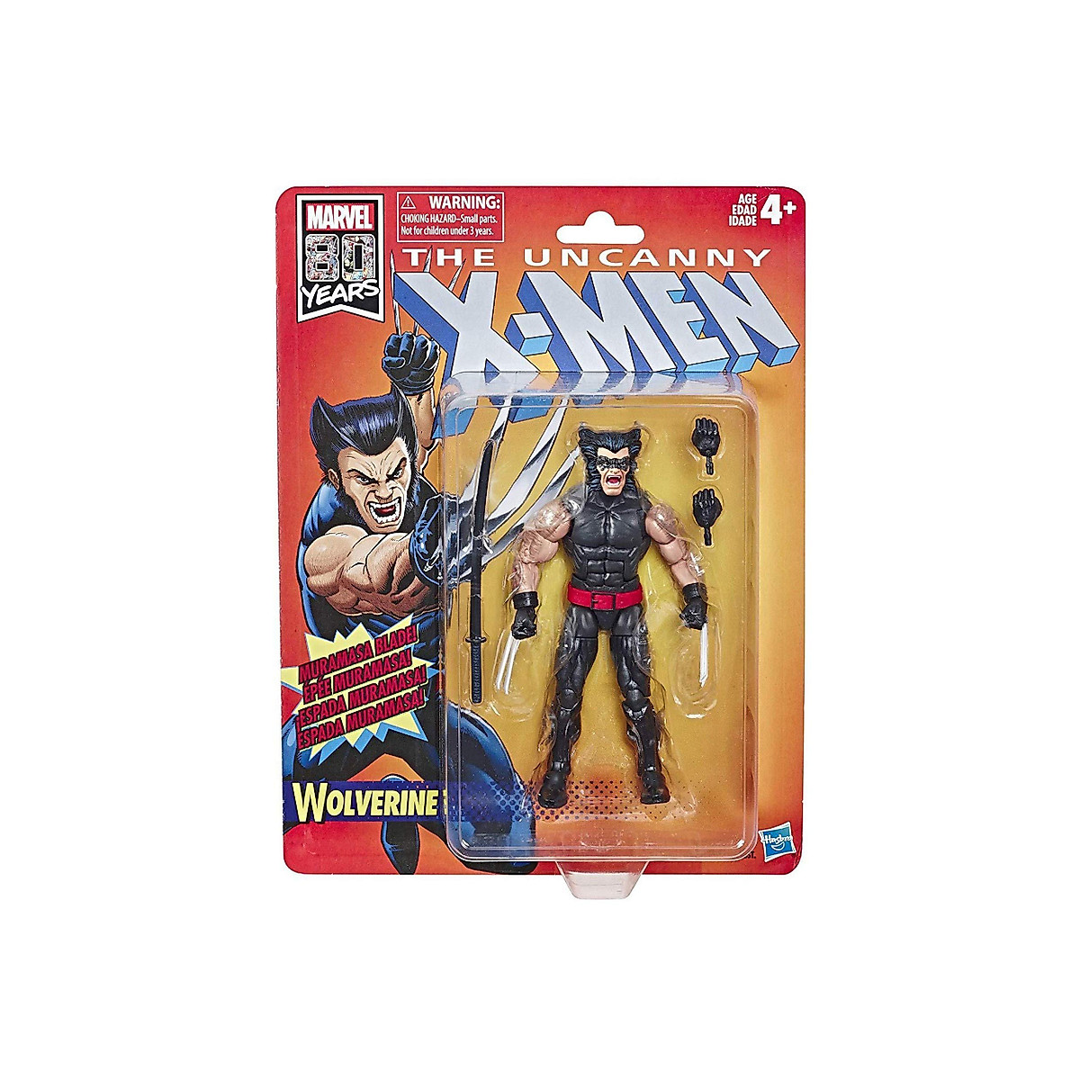 Marvel Retro 6"-Scale Fan Figure Collection Wolverine (X-Men) Action Figure Toy – Super Hero Collectible Series