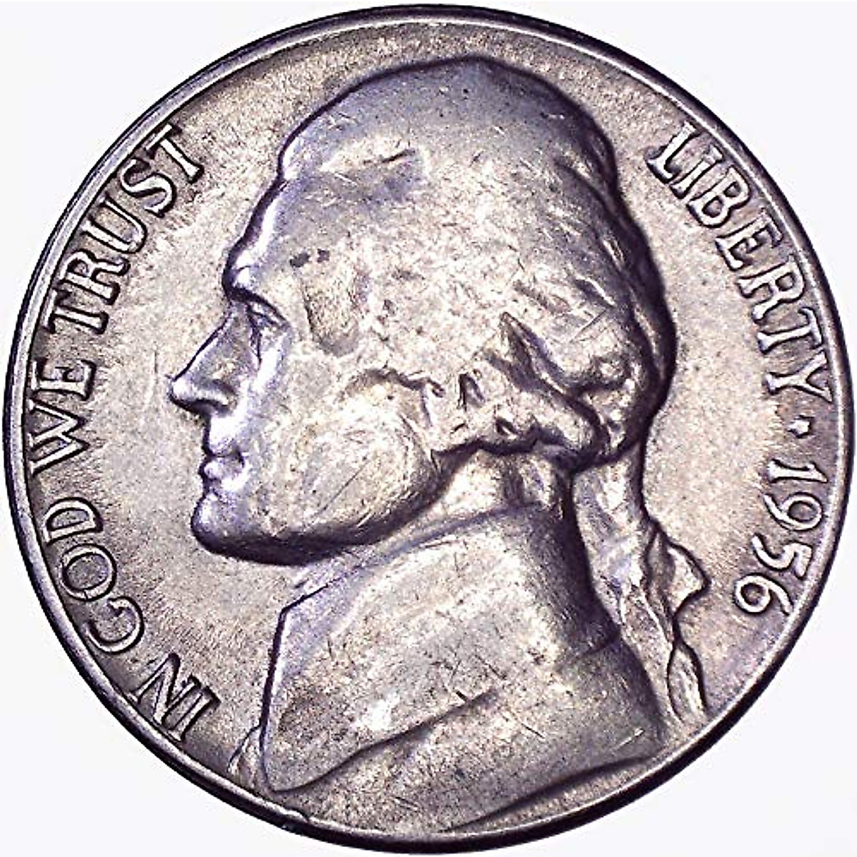 1956 Jefferson Nickel 5C About Uncirculated