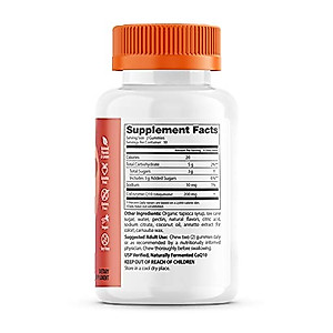Doctor's Best CoQ10 Gummies 200 Mg, Coenzyme Q10 (Ubiquinone), Supports Heart Health, Boost Cellular Energy, Potent Antioxidant, 60 Ct (Packaging May Vary)