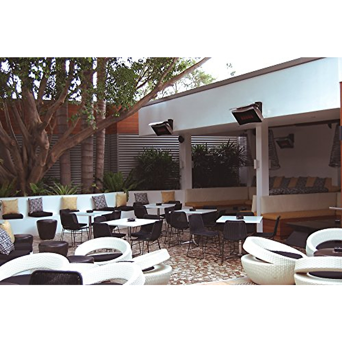 Bromic Heating BH0110003-1 Smart-Heat Platinum 500 Radiant Infrared Patio Heater, Natural Gas, 39800 BTU