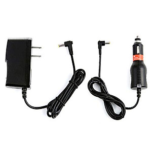 Car Charger+AC Power Adapter for Cinematix 70164 70165 70166 Portable DVD Player
