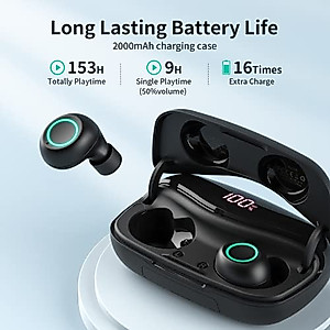 PSIER Bluetooth Earbuds Wireless Headphone