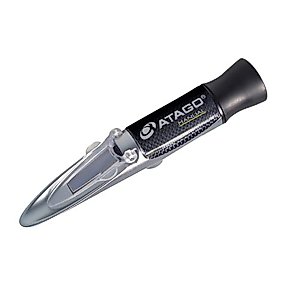 Atago 2353 MASTER-53M Hand-Held Refractometer, Manual Temperature Compensation, Brix 0.0 to 53.0%