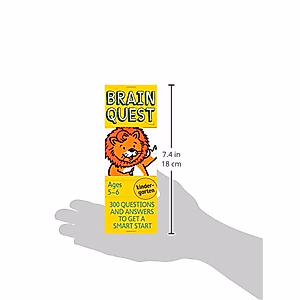 Brain Quest Kindergarten Q&A Cards, Revised 4th Edition: 300 Questions and Answers to Get a Smart Start (Brain Quest Decks)