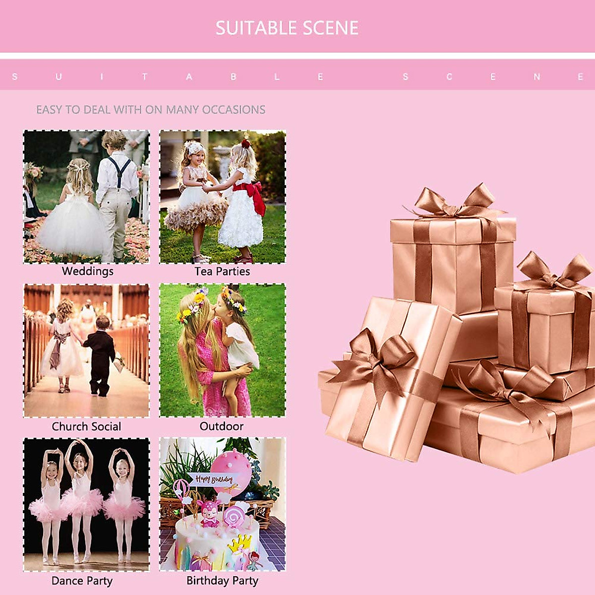 Happy Cherry Baby Girls Long Sleeves Tulle Tutu Dress Christening Baptism Gowns Size 12M - White