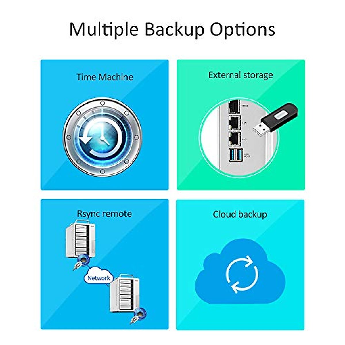 TERRAMASTER U4-111 10GbE NAS 4-Bay Network Storage Server Enterprise-Class Apollo Quad Core 1.5GHz Plex Media Server (Diskless)