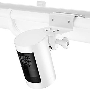 HOLACA Gutter Mount for Ring Stick Up Cam Plug-in HD Security Camera and Ring Stick Up Cam Battery HD Security Camera-Weatherproof-Give a Perfect Angle for Your Ring Stick Up Cam(3rd)