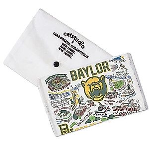 Catstudio Dish Towel, Baylor University Bears Hand Towel - Collegiate Kitchen Towel for Baylor Fans - Perfect Graduation Gift, Gift for Students, Parents and Alums