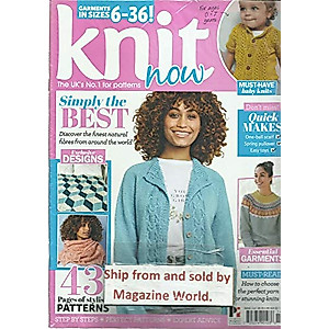 KNIT NOW MAGAZINE, SIMPLY THE BEST * ISSUE, 2020 * ISSUE # 114 * PRINTED UK