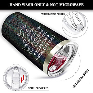 Fufendio Best Friend Birthday Gifts for Women - Friendship Gifts - Vacuum Insulated Tumbler Cup