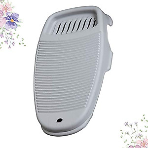 Angoily Wash Board for Hand Washing Cloths Wash Boards-old Fashioned Manual Mini Washboard Shovel Washing Board Hand Wash Clothes Tool Portable Washer Machine Child Cleaning Board Non-slip