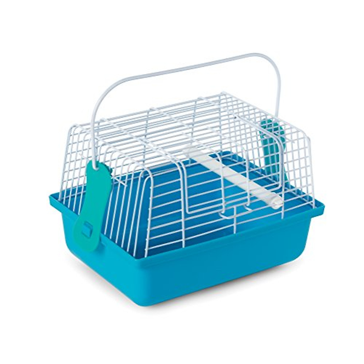 Prevue Pet Products Travel Cage for Birds and Small Animals, Blue (SP1304BLUE), 9.0" L x 5.6" W x 6.1" H