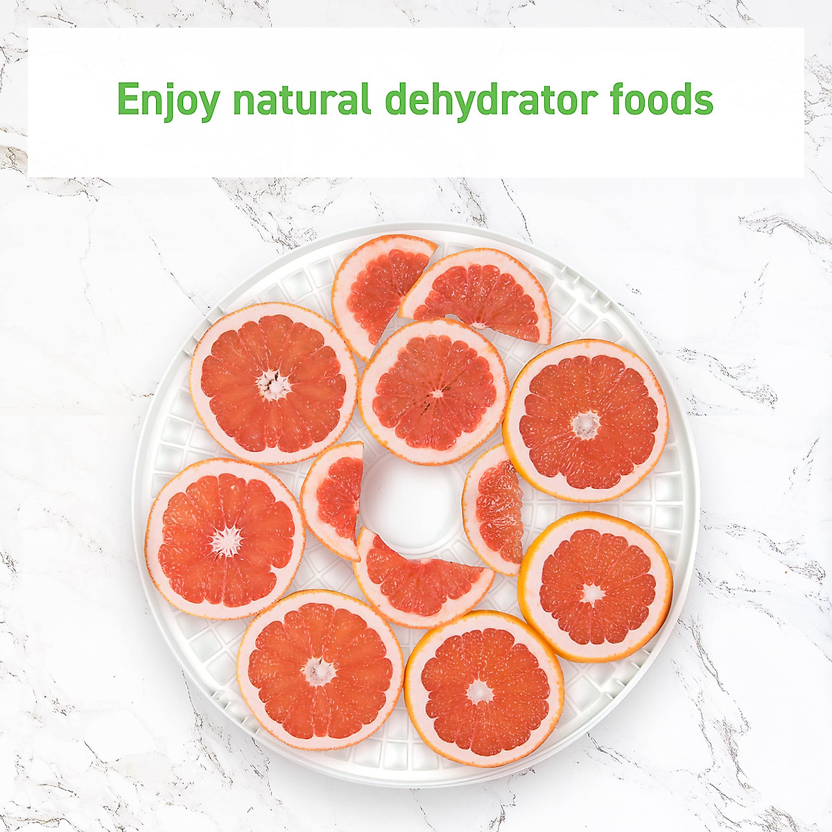 COSORI Food Dehydrator Machine Trays, BPA-Free Plastic Dryer Trays for Fruit, Meat, Beef jerky, Herb, Vegetable, CFD-TR051-WUS, 2Pack