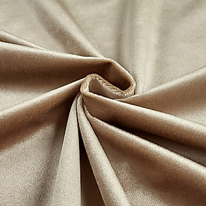 Plush Darling Velvet Beige, Fabric by the Yard