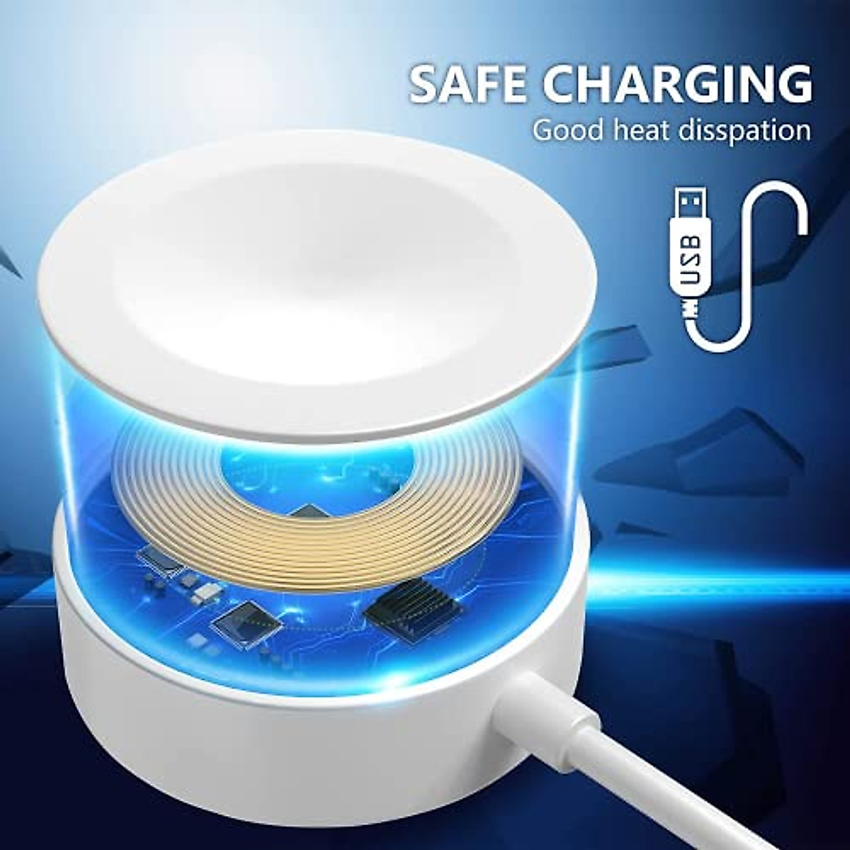 Watch Charging Charger Cable [MFi Certified] Compatible with Apple iWatch Series 7 6 SE 5 4 3 2 1 (38mm 40mm 41mm 42mm 44mm 45mm) - 3.9FT- White