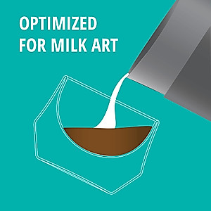 KRUVE IMAGINE Milk Drink Glass, Hand Made, Double-wall, Set of Two (10oz/300ml Latte Plus)