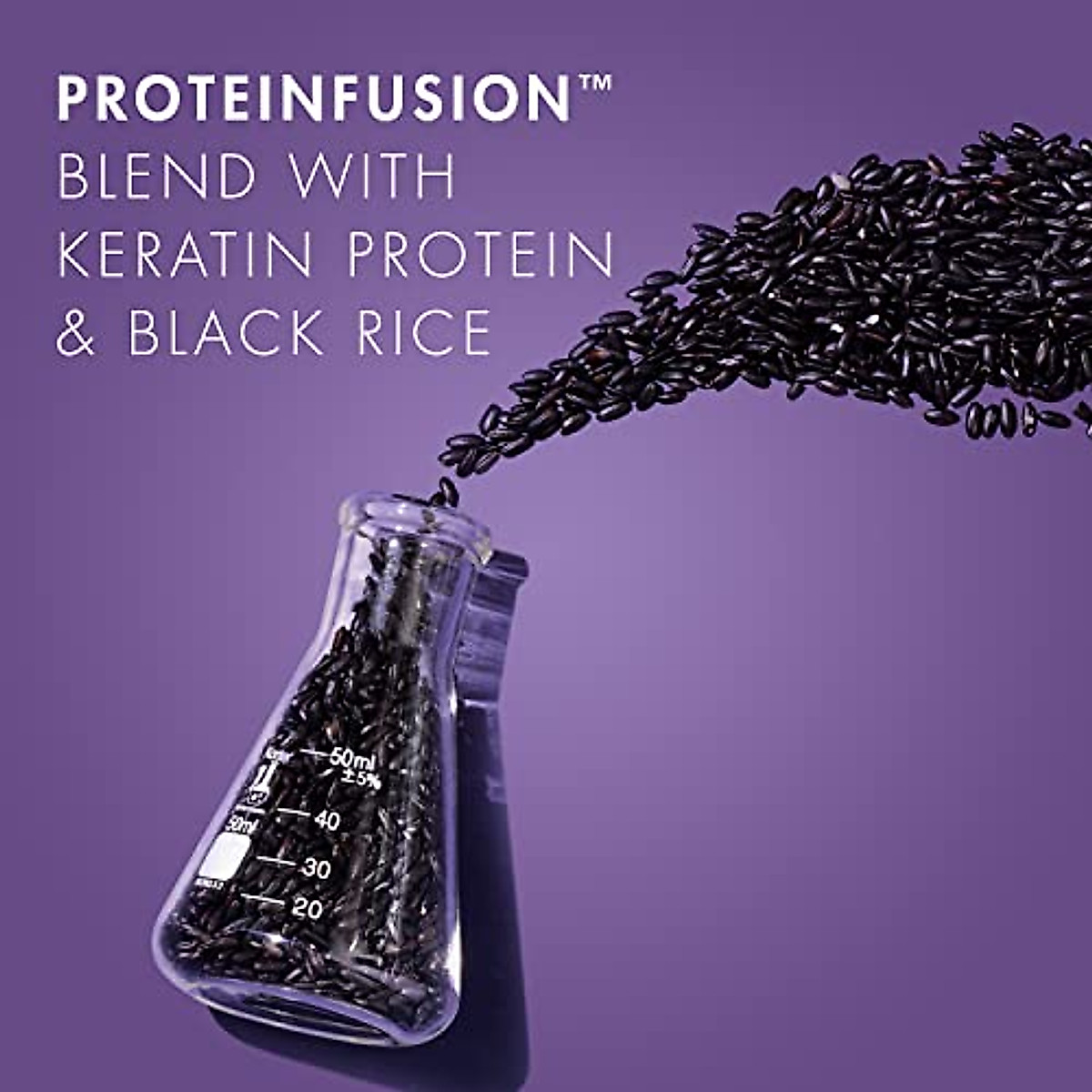 Nexxus Keraphix Shampoo for Damaged Hair Keraphix with ProteinFusion Silicone-Free with Keratin Protein and Black Rice 13.5 oz