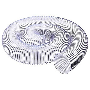 PVC Dust Collection Hose (4.0 Inch Diameter x 10 Feet Length)