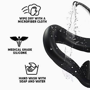 VR Silicone Facial Cover Skin Accessory for Oculus Quest 2 - Washable Sweat-Proof Anti-Leakage Light Blocking Face Cover (Black)