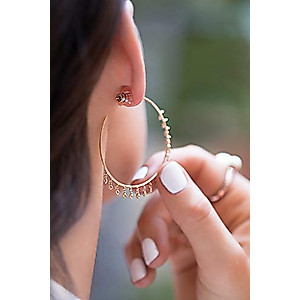 Most Secure Earring Back by Chrysmela Platinum Patented technology automatically fit and lock all types of earring posts Replace screw backs, La Pousset, butterfly backs