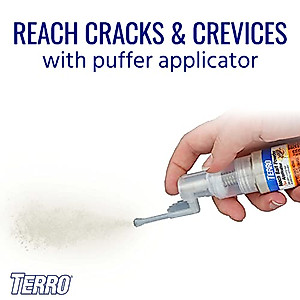 Terro T530 Roach Bait Powder Plus Applicator, Orange