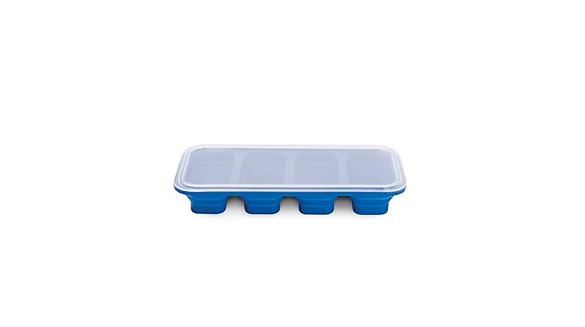 HIC Kitchen Prep-N-Freeze Portion Tray with Lid - Freeze & Store Food