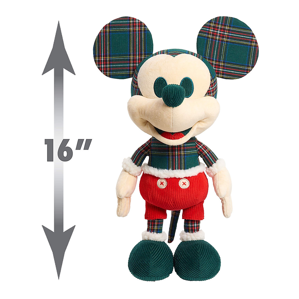 Disney Year of the Mouse Collector Plush, Holiday Spirit Mouse Mickey, Amazon Exclusive by Just Play