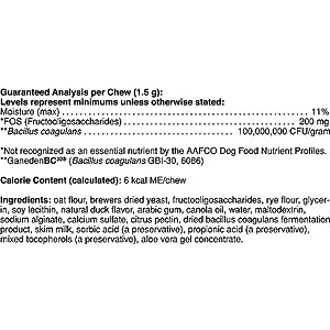 Pet Naturals Daily Probiotic for Dogs, 160 Chews & Skin and Coat for Dogs, 30 Chews
