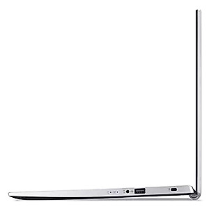 Acer Aspire 3 Slim Laptop, 15.6 inch FHD Display, 11th Gen Intel Core i3-1115G4, 8GB DDR4, 512GB NVMe SSD, Webcam, Wi-Fi, Bluetooth, HDMI, Long Battery Life, Windows 11 S, 3in1 Accessories