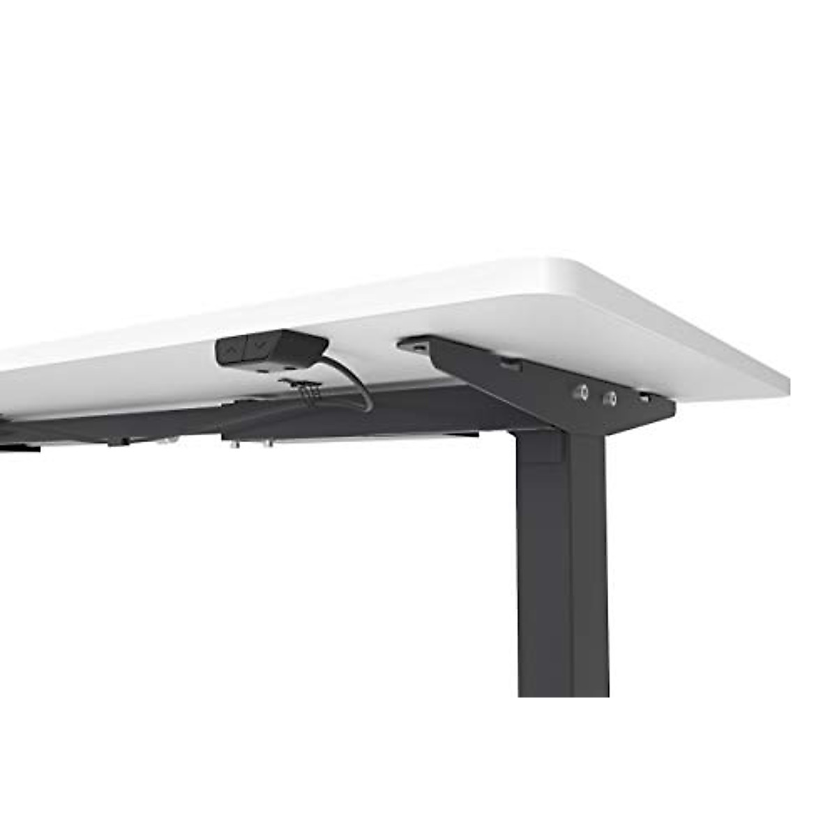 HON Basyx BSXHW2460 Height Adjustable Desk, 24 x 60, White