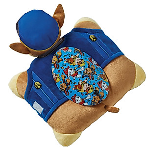 Pillow Pets Paw Patrol Chase Sleeptime Lite, 11" Nickelodeon Stuffed Animal Nightlight, 1 Count (Pack of 1), Multicolor