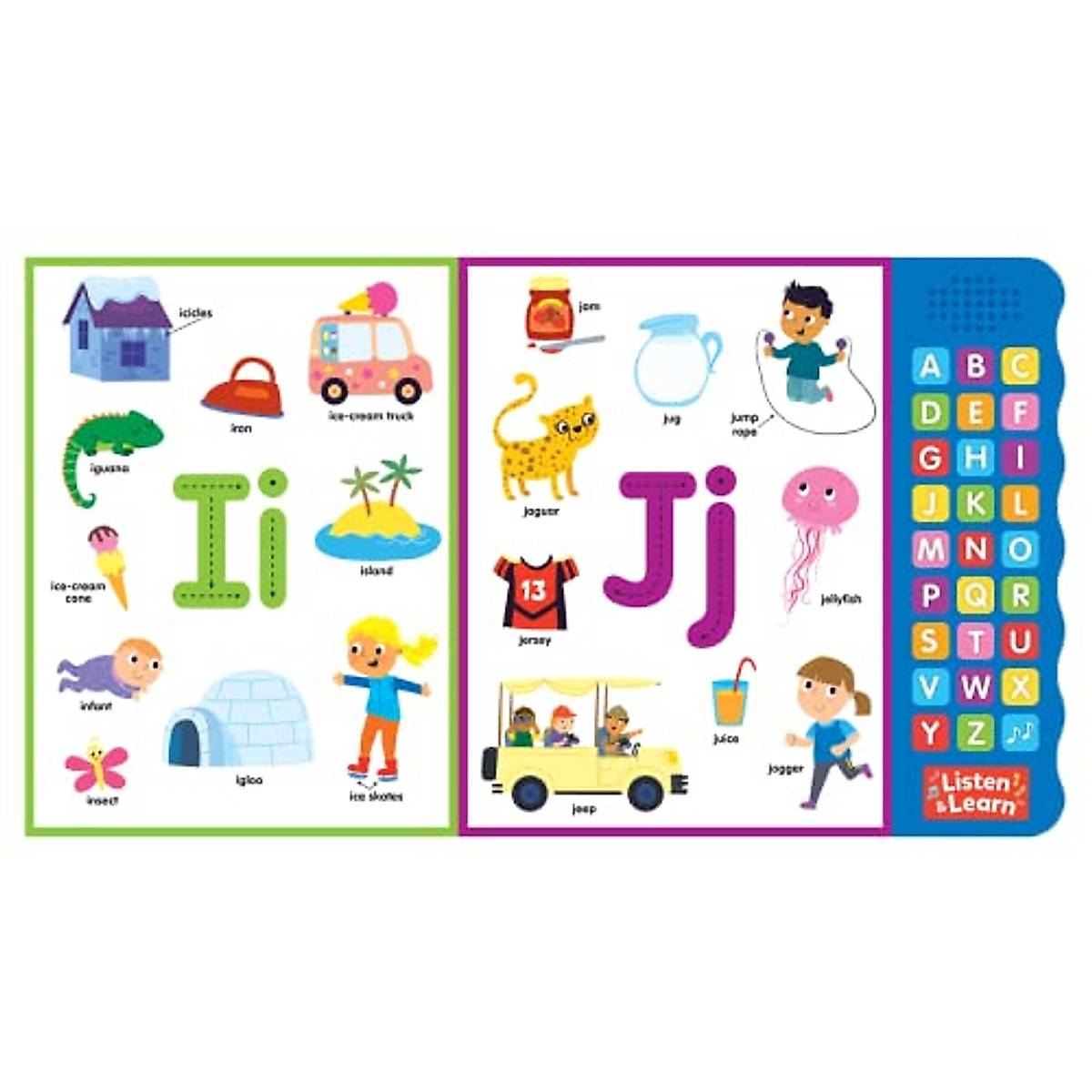 Let's Learn ABCs-With 27 Fun Sound Buttons, this Book is the Perfect Introduction to ABCs! (Listen & Learn)