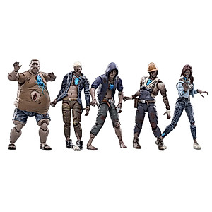 JoyToy 1/18 Action Figures LifeAfter Infected (Set of 5 Figures) Collection Model