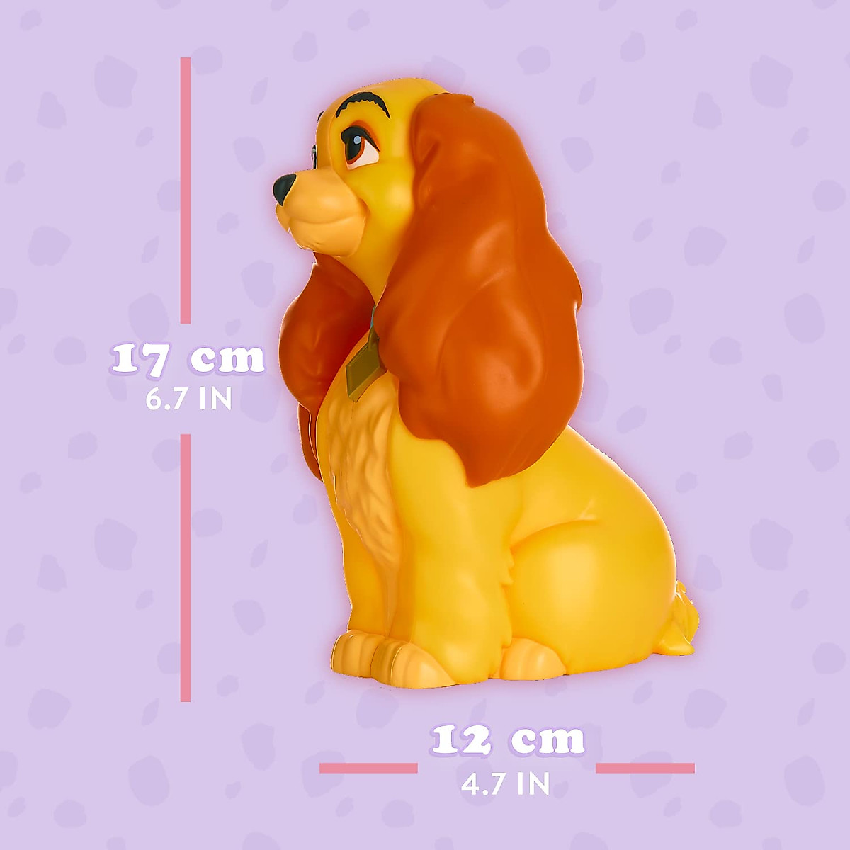 Paladone Lady and The Tramp Light | Disney Home Décor | Officially Licensed Merchandise