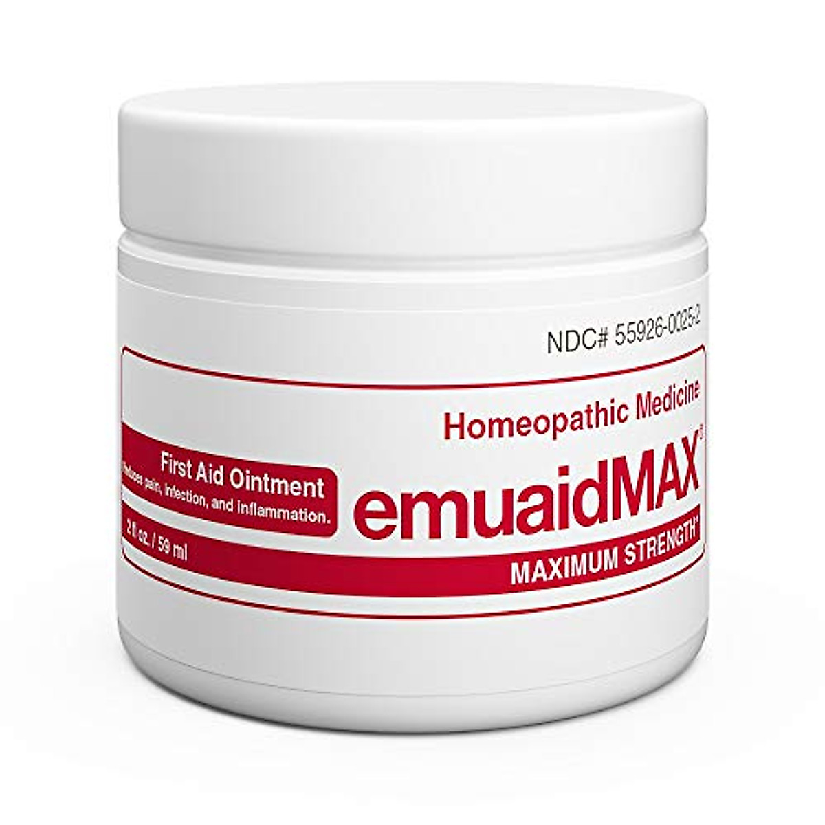 emuaid EMUAIDMAX Ointment 2oz - Eczema Cream. Maximum Strength Treatment. Use Max Strength for Athletes Foot, Psoriasis, Jock Itch, Anti Itch, Rash, Shingles and Skin Yeast Infection.